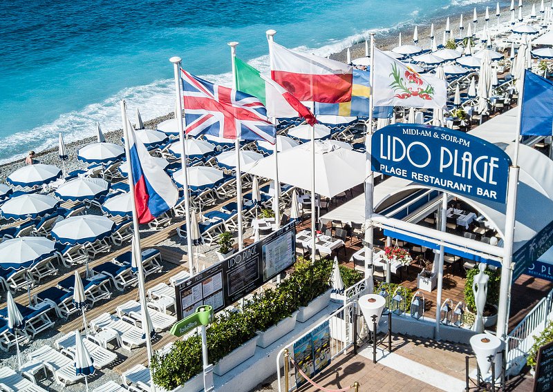 Private Beaches in Nice (06 - Alpes Maritimes)